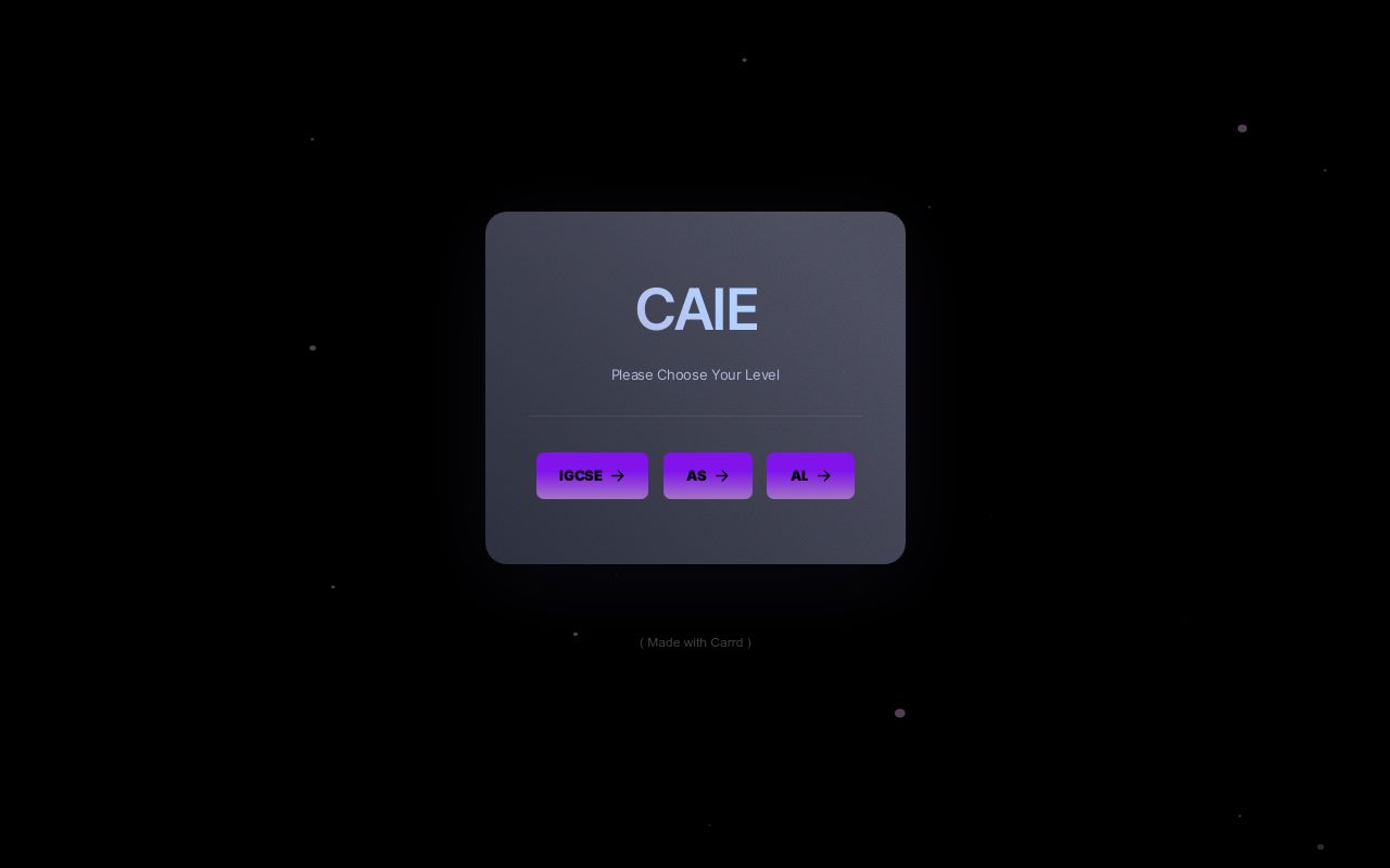 CAIExpert-CAIE